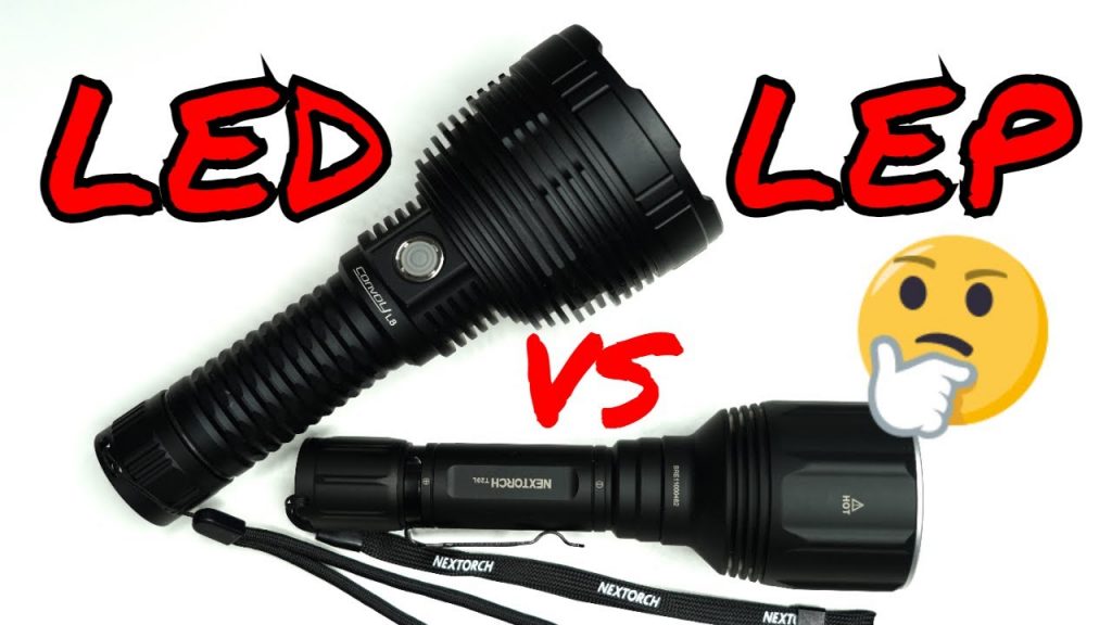 Which Tactical Flashlight is Best? LED vs LEP | Nextorch TA30 Max and ...